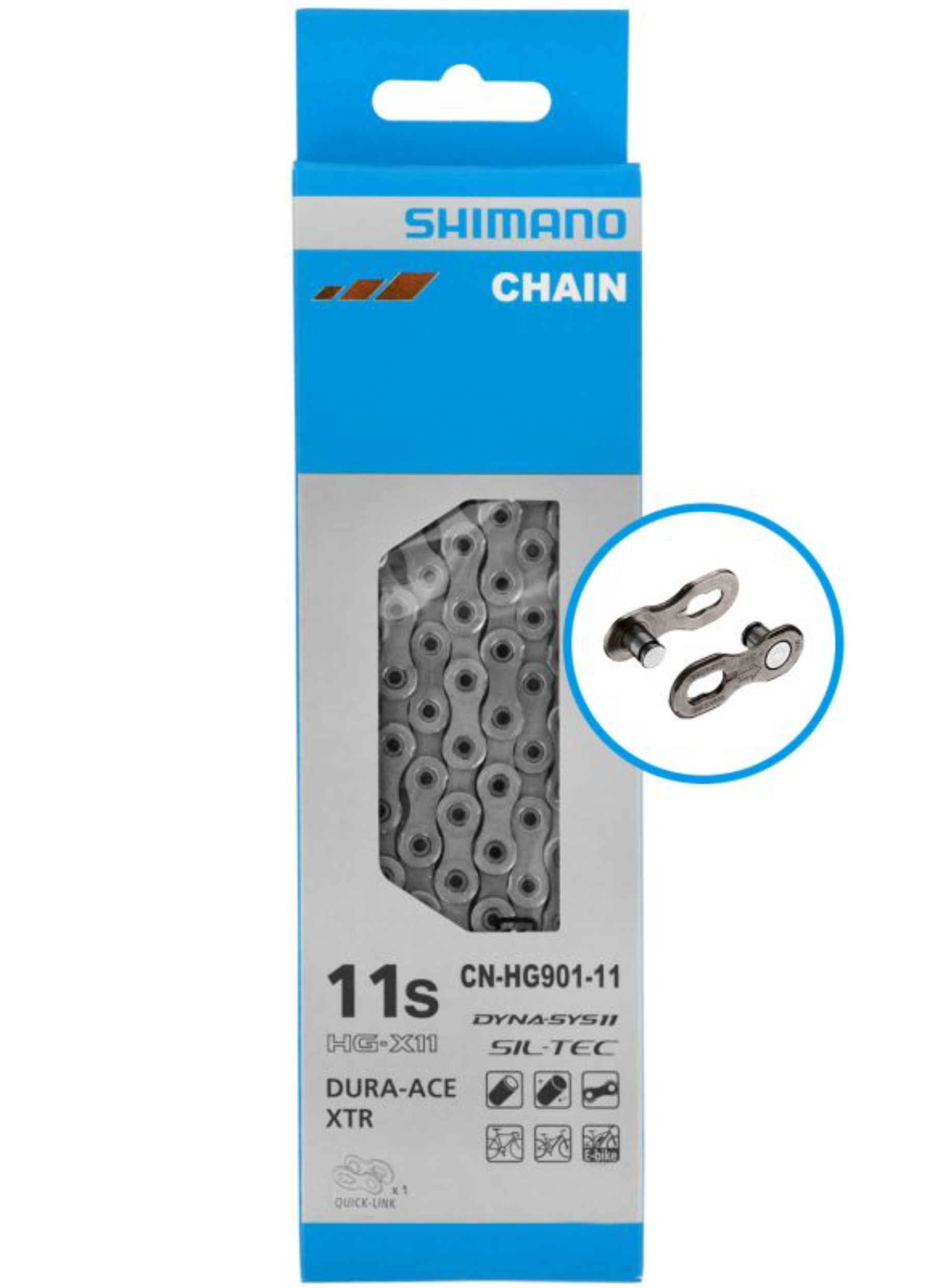 Shimano 11 spd Chain CN-HG901 – I Ride Bike Shop LLC